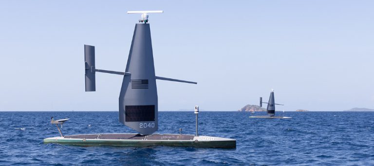 Armed USV from Saildrone and Lockheed Martin - Drones